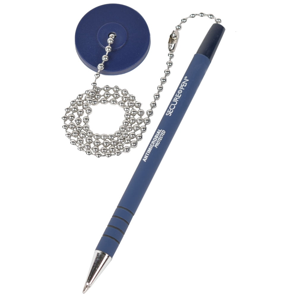 Secure-A-Pen Security Pen - Blue Ink - Pack of 12 - Secure Pen ...
