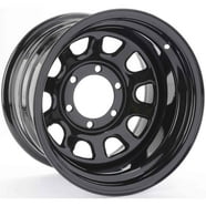 Vision Soft 8 17x8 5x127 -12et Gloss Black Wheel - Walmart.com