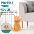 157.4×15.8in Self-Adhesive Cat Scratcher Mat, Trimmable Carpet Pad for ...