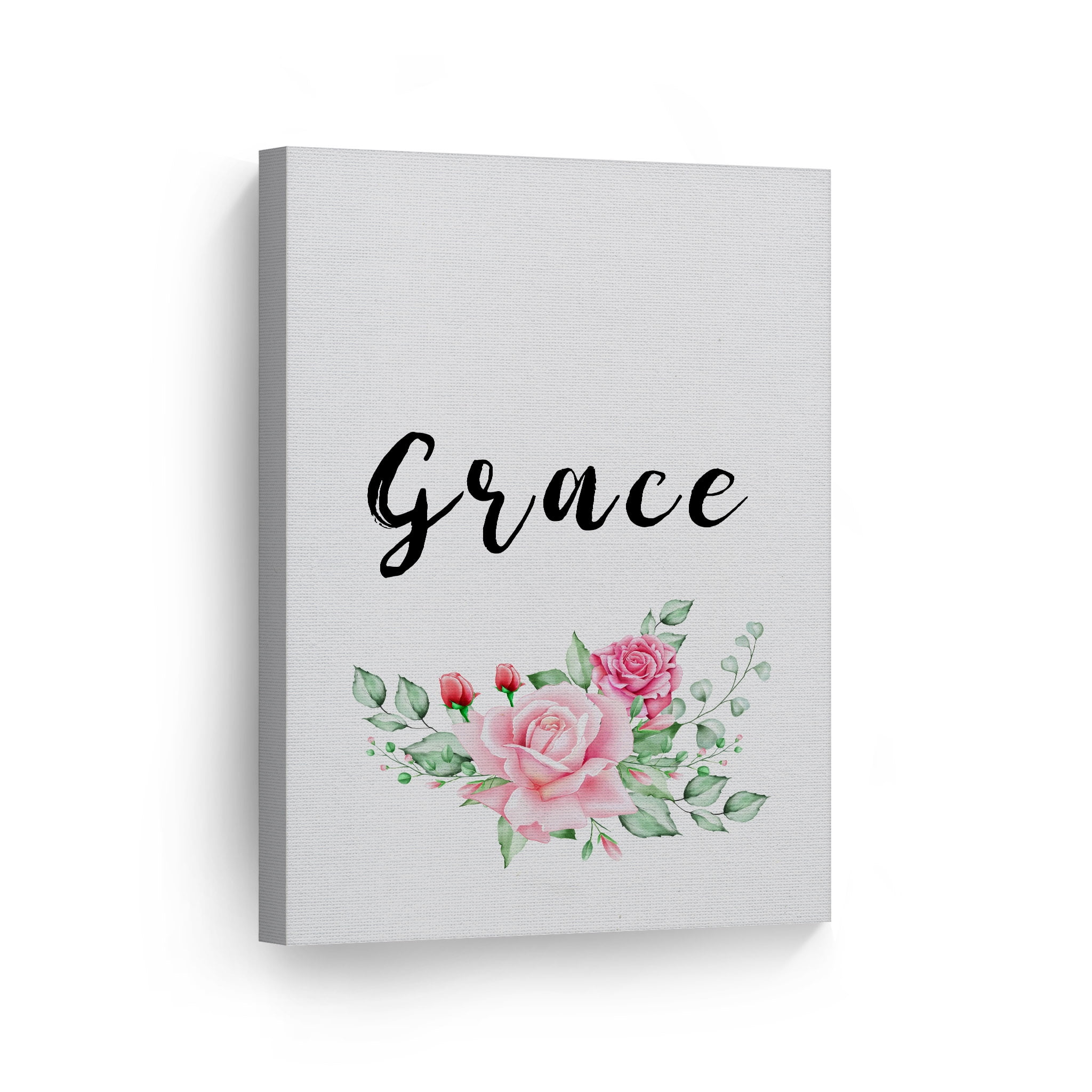 Smile Art Design Grace Scripture Wall Art Canvas Print Bible Verse ...