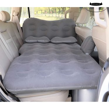 Gymax Inflatable SUV Air Backseat Mattress Flocking Travel Pad w/Pump ...