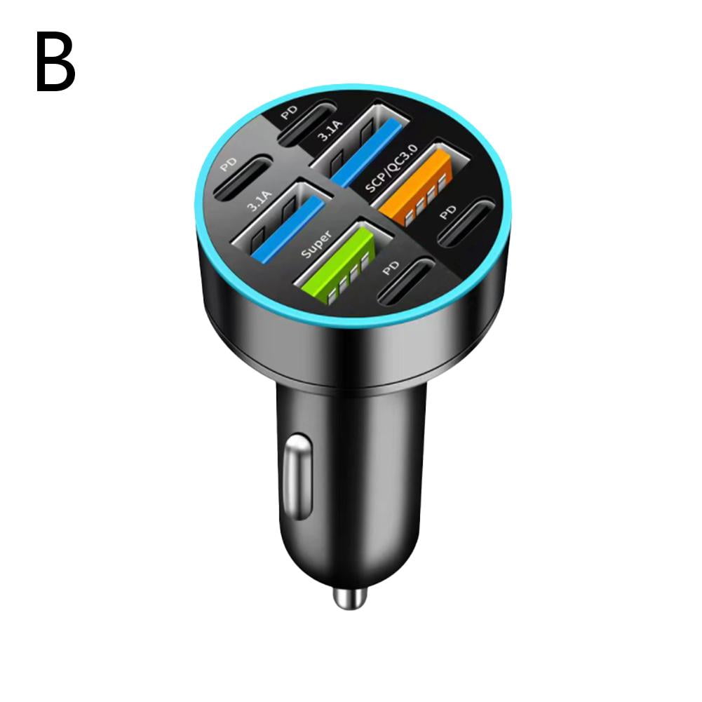 Click here for Gxfcai 4 Port Usb Super Fast Car Charger Adapters... prices