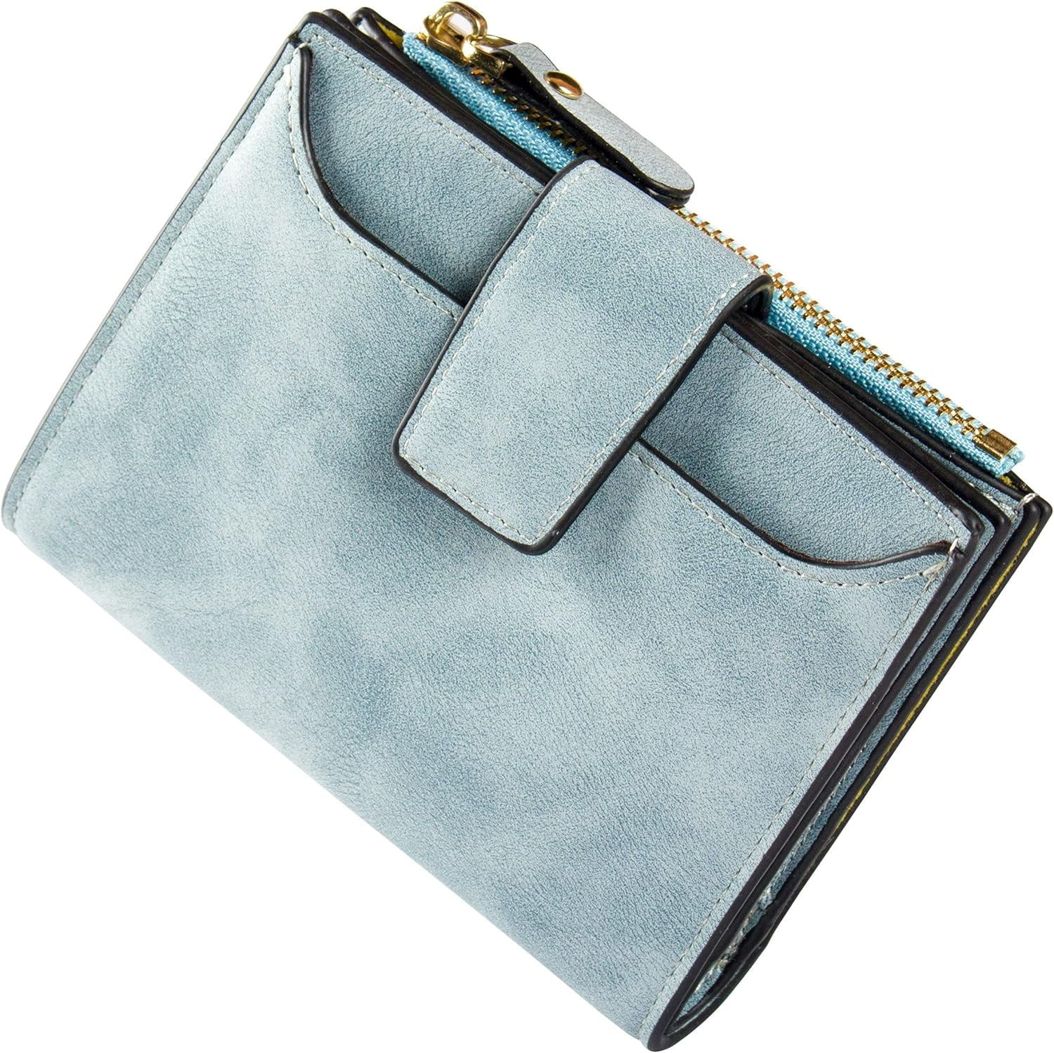 Cartera Mujer con Monedero y Espacio para 14 Tarjetas | N2347 | (Azul ...