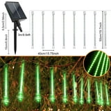 Meteor Shower Rain Lights, 8 Tube 288 LED Waterproof Icicle Snow Fall ...