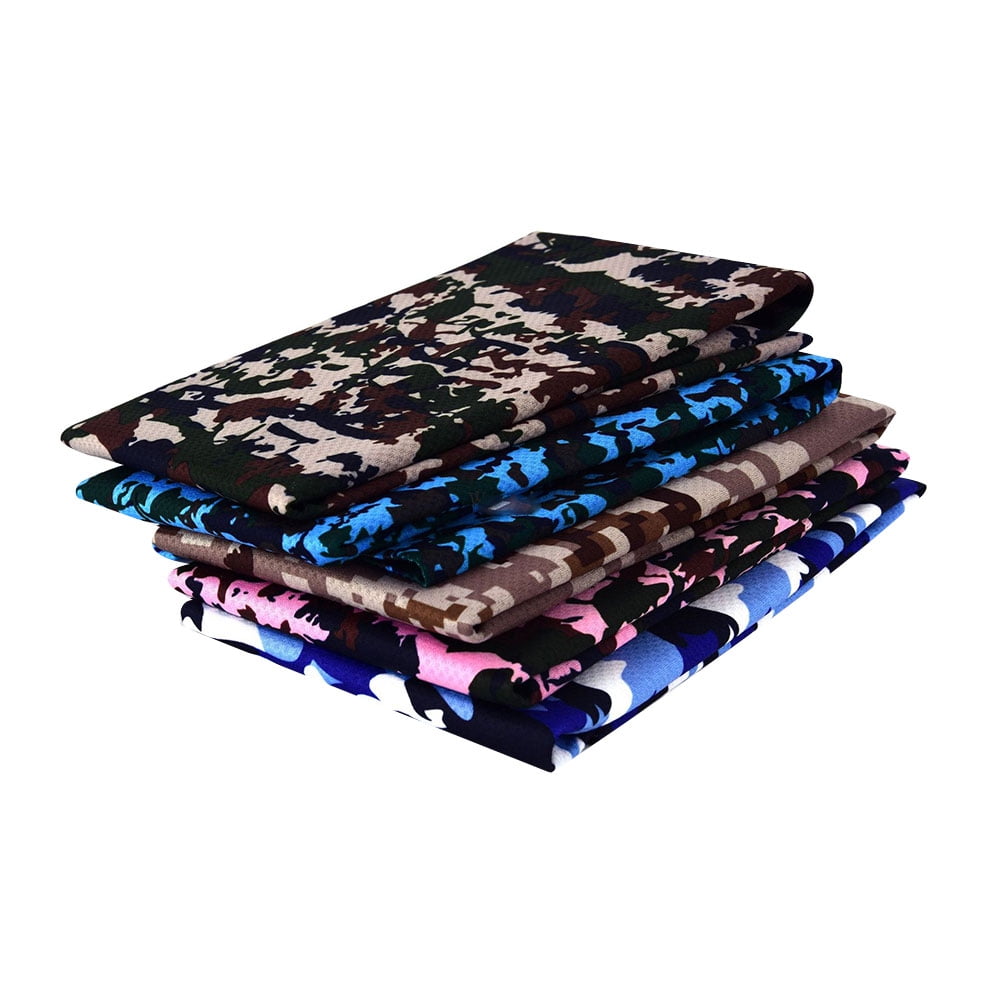SPRING PARK Camouflage Cooling Towel Sweat Cool Sport Gym Fitness Yoga ...