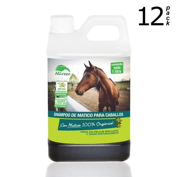 Shampoo Dermatológico AllGreen para Caballos 12 Pack - S024 AllGreen YA_AG_002_12p | Bodega ...