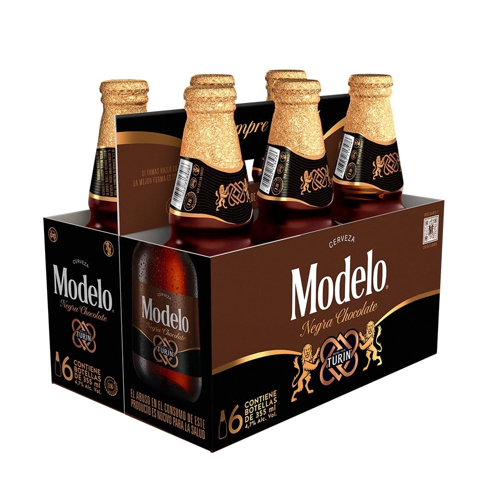 Cerveza Modelo Turín 6 botellas de 355 ml c/u | Walmart en línea