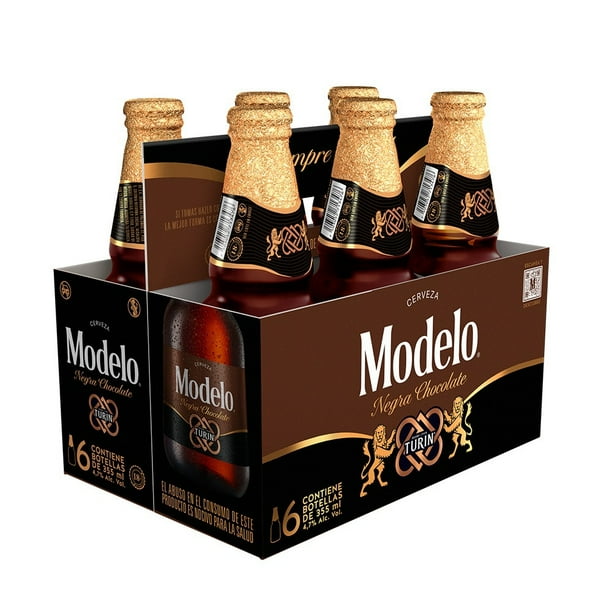 Cerveza Modelo Turín 6 botellas de 355 ml c/u | Bodega Aurrera en línea