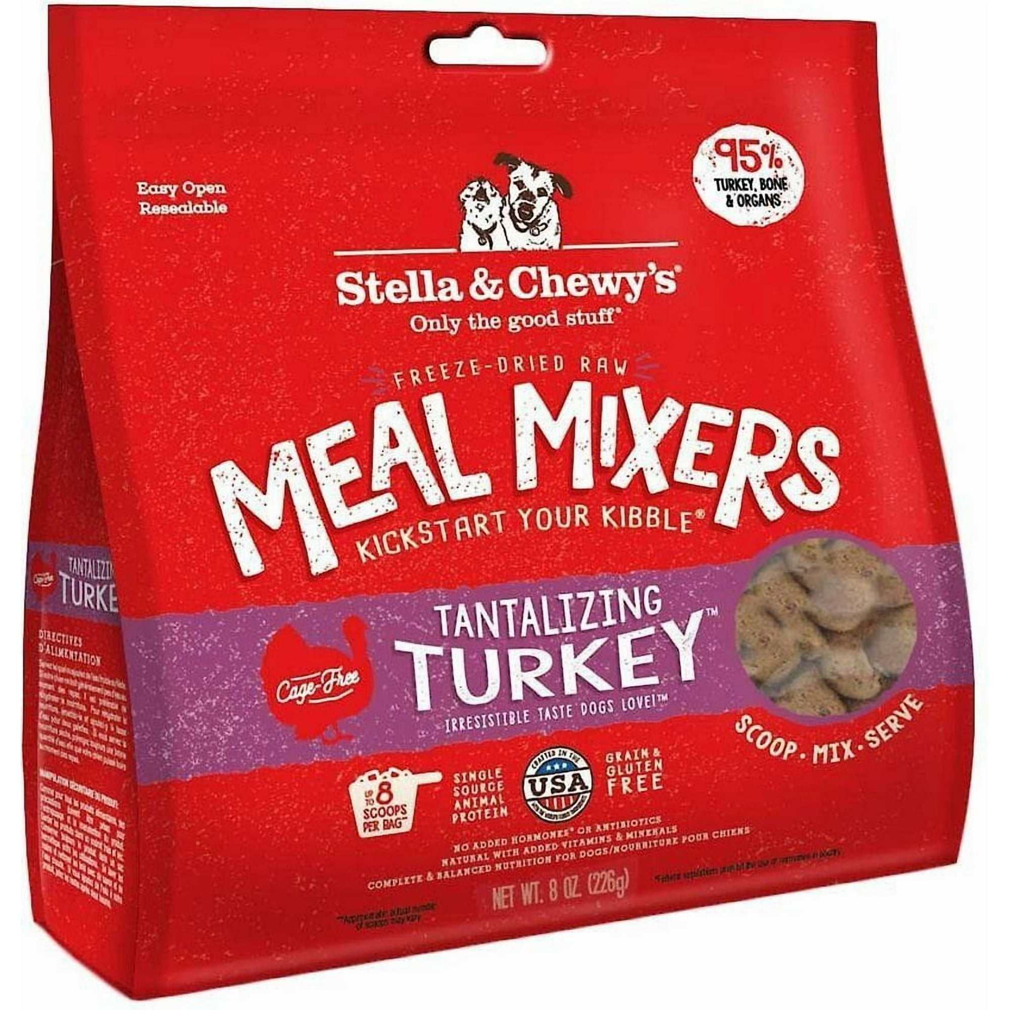 Click here for Stella & Chewys Tantalizing Turkey Meal Mixers Fre... prices