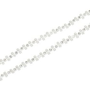 20Yds 3 4 Metallic Gold Braid Lace Trim Flower Glitter Scroll Trims ...