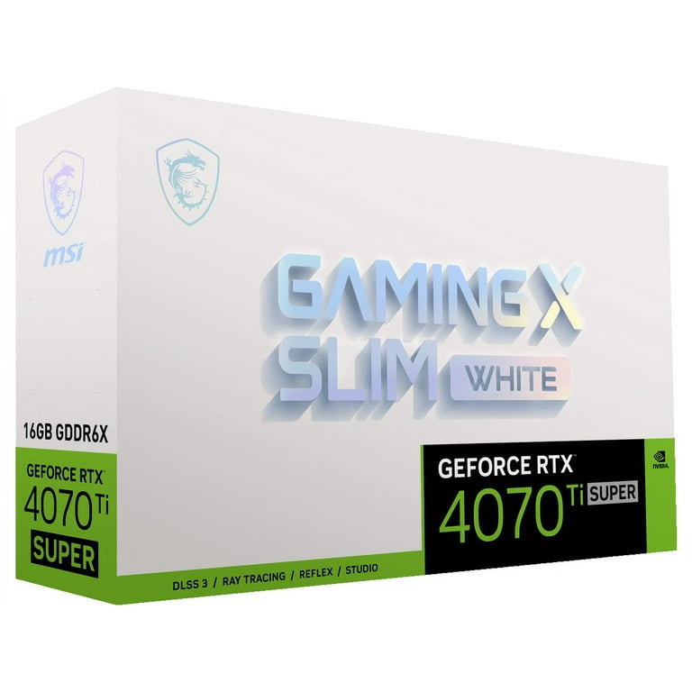 MSI Gaming GeForce RTX 4070 Ti SUPER 16GB GDDR6X Graphics MSI Gaming GeForce RTX 4070 Ti SUPER 16GB GDDR6X Graphics