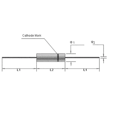 NTE Electronics NTE5826 Silicon Power Rectifier Diode, Cathode Case, 0. ...