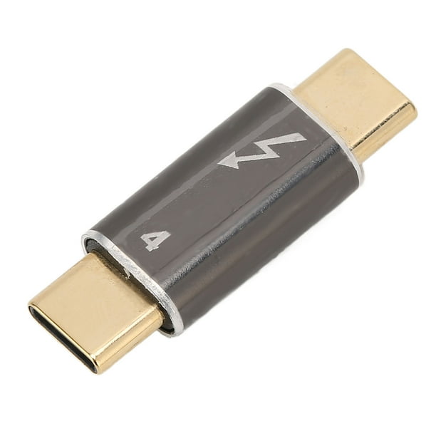 Adaptador tipo C macho a macho, conector tipo C macho a USB C Adaptador ...