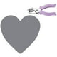 Fiskars Hand Punch Heart 1/4" - Walmart.com