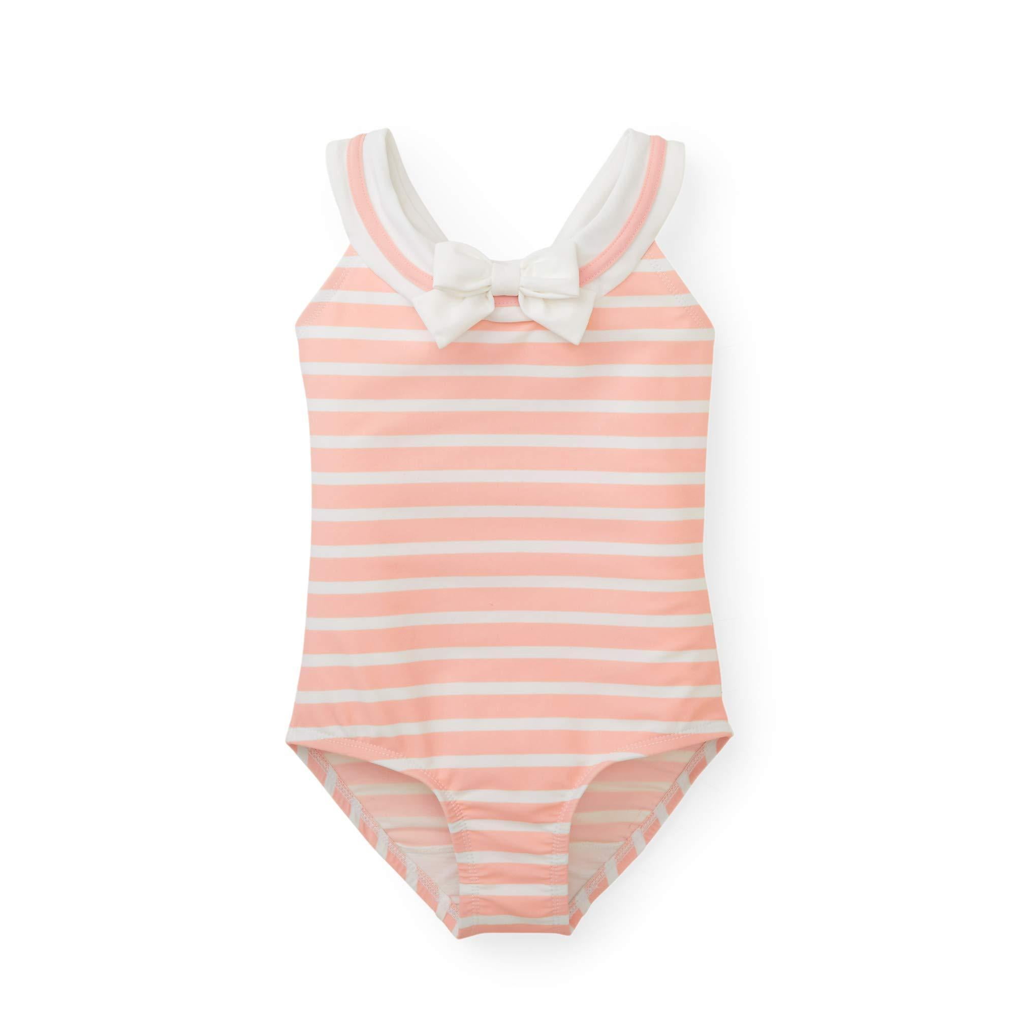 Hope & Henry Girls' One-Piece Sailor Swimsuit - Walmart.com
