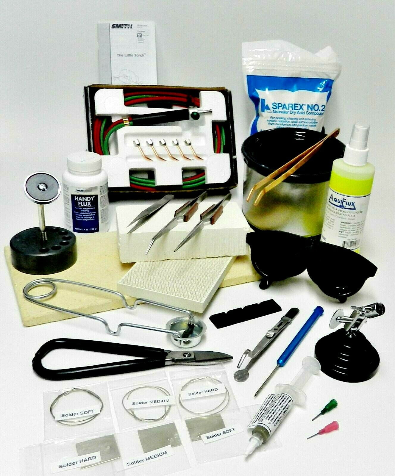 Jewelry Soldering Kit Smith Little Torch Set Complete Tools Materials ...
