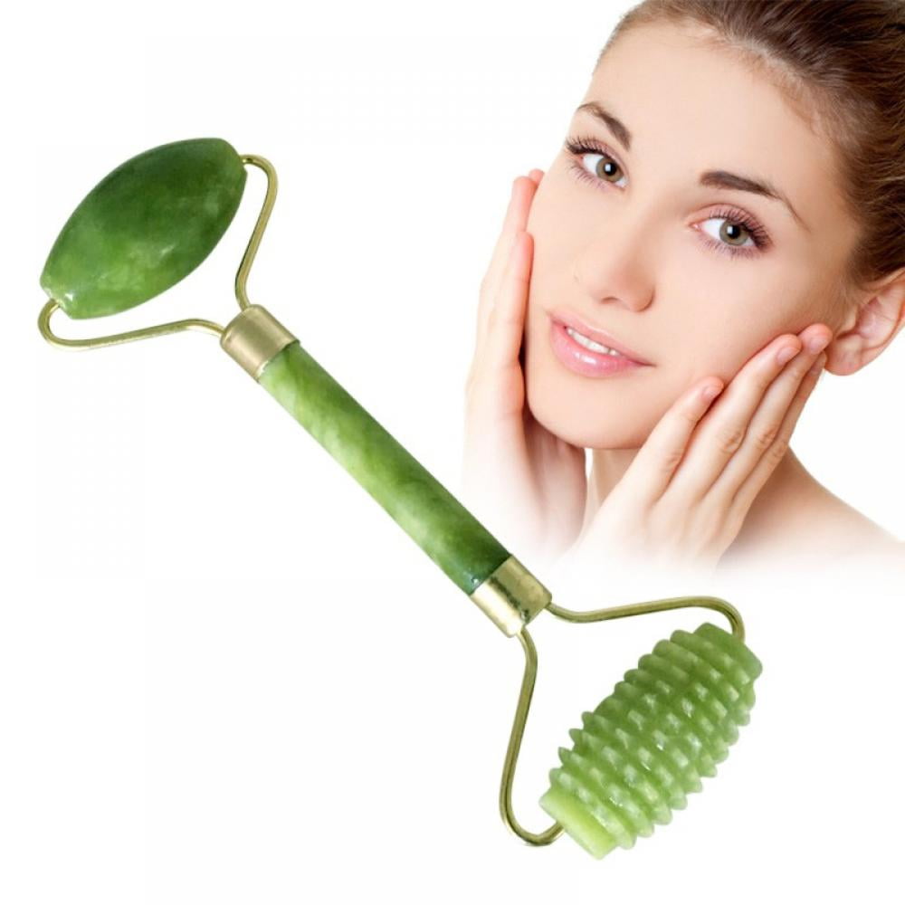 Jade Roller Gua Sha Facial Tools Set - Beauty Skin Care Face Roller ...