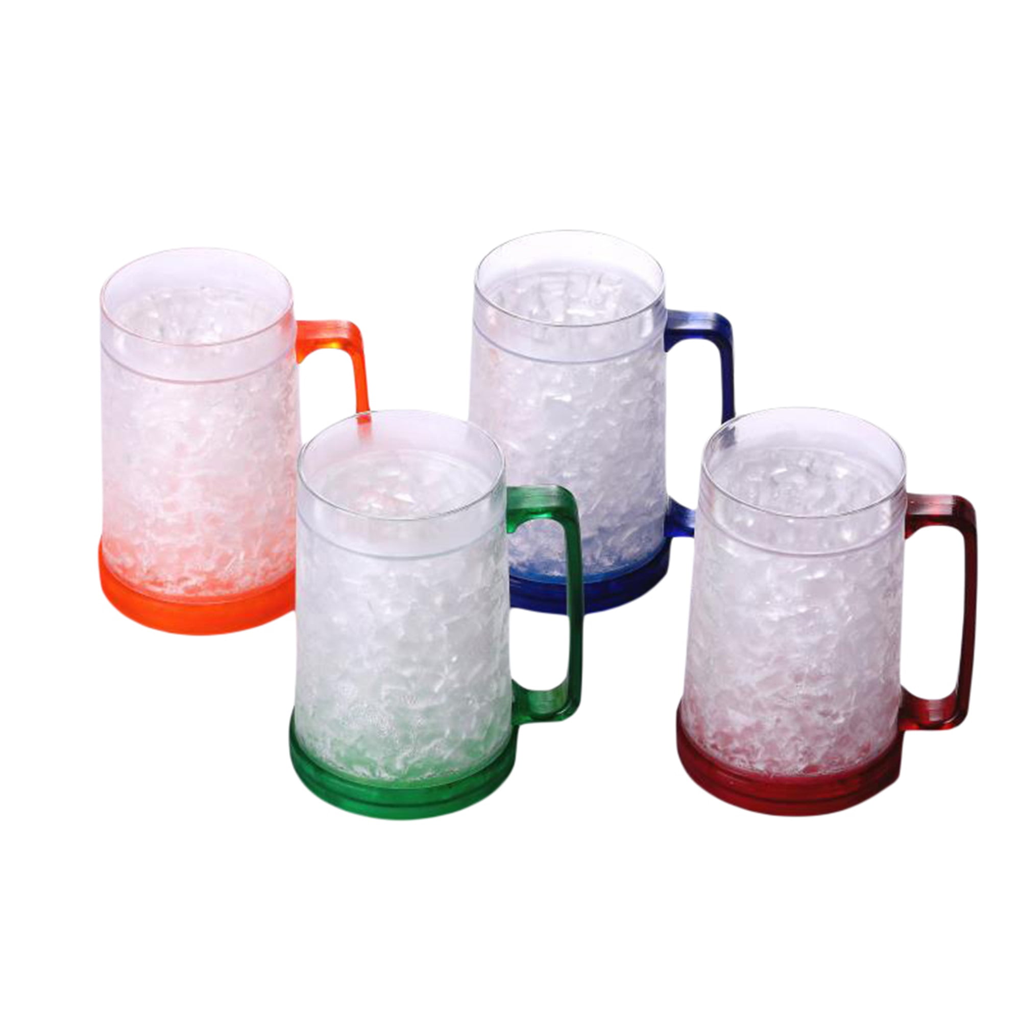 Click here for Sunsiom 450ml Frozen Beer Mug  Colorful Double Wal... prices