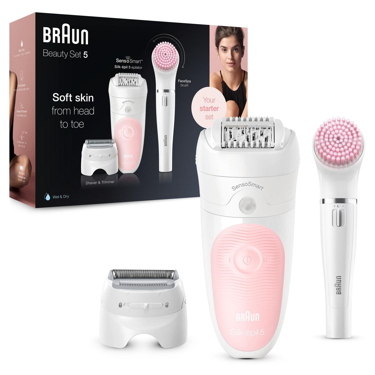 Click here for Braun Silk-Épil Beauty Set 5 5-895 Starter 5-In-1... prices