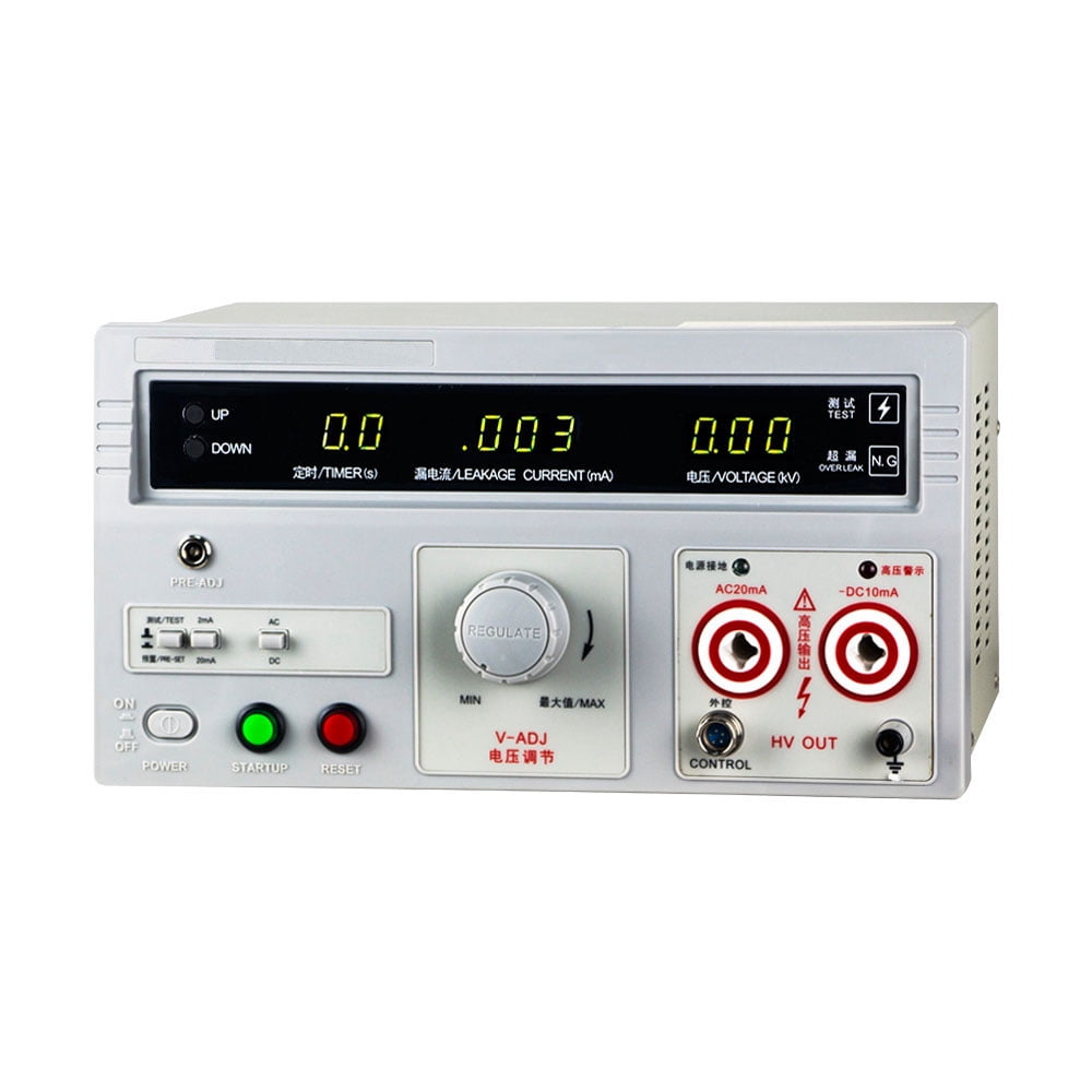 INTBUYING RK2672M Withstand Hi-Pot Tester 5KV AC/DC 100VA Electrical ...