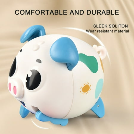 Agiferg Children's Voice Control Piglet Induction Luminous Pig Light ...