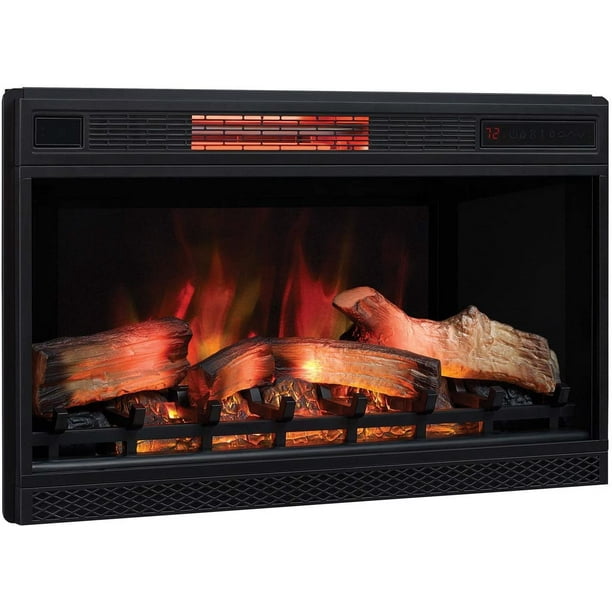 ClassicFlame 32-In 3D Spectrafire Plus Infrared Electric Fireplace ...