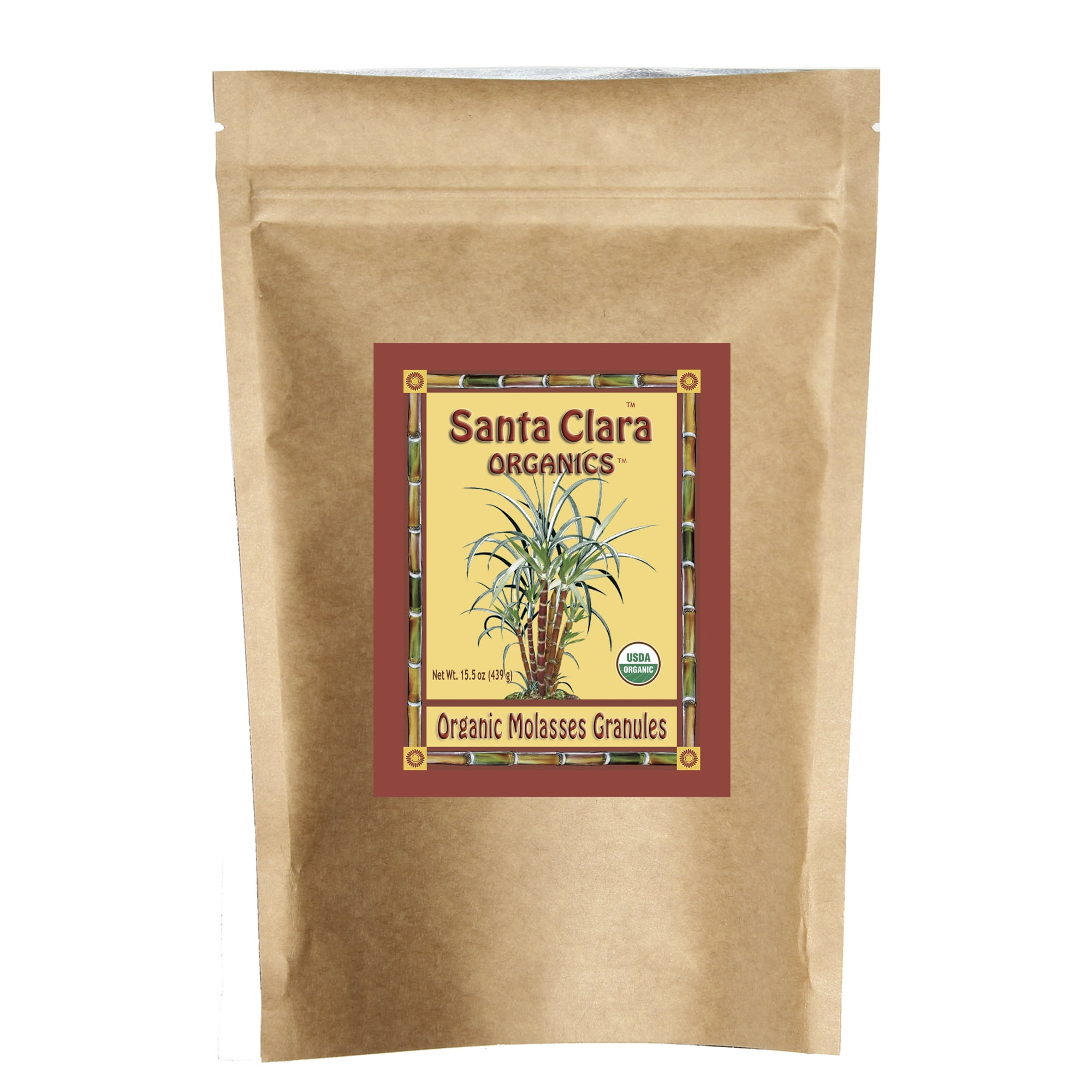 Certified Organic Molasses Granules by Santa Clara Organics™ (Single ...
