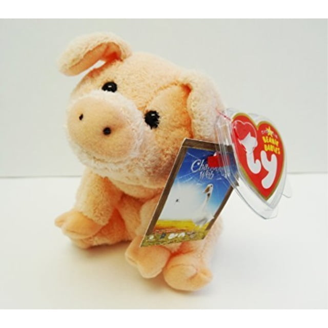 Ty Beanie Baby - Wilbur The Pig (Charlotte's Web Movie Promo) - Walmart.com