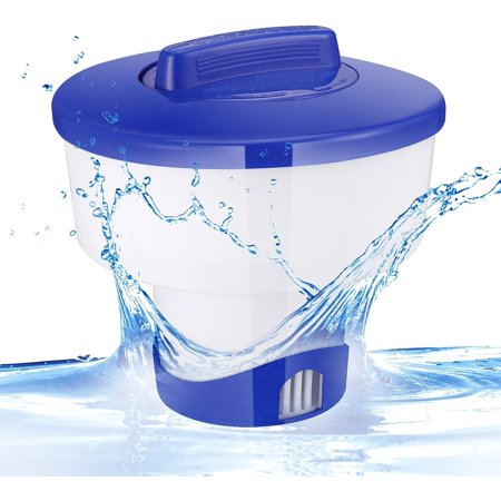 Floating Chlorine Dispenser for Swimming Pool, Chlorine Tablets or ...