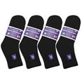 Falari 12-Pack Diabetic Socks Ankle Unisex Physicians Approved Socks ...