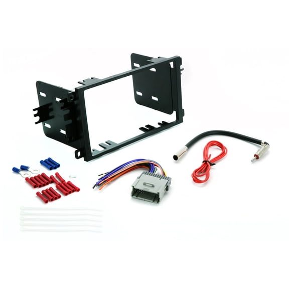 Double DIN Car Stereo Radio Installation Dash Kit with Pocket for 2007 ...