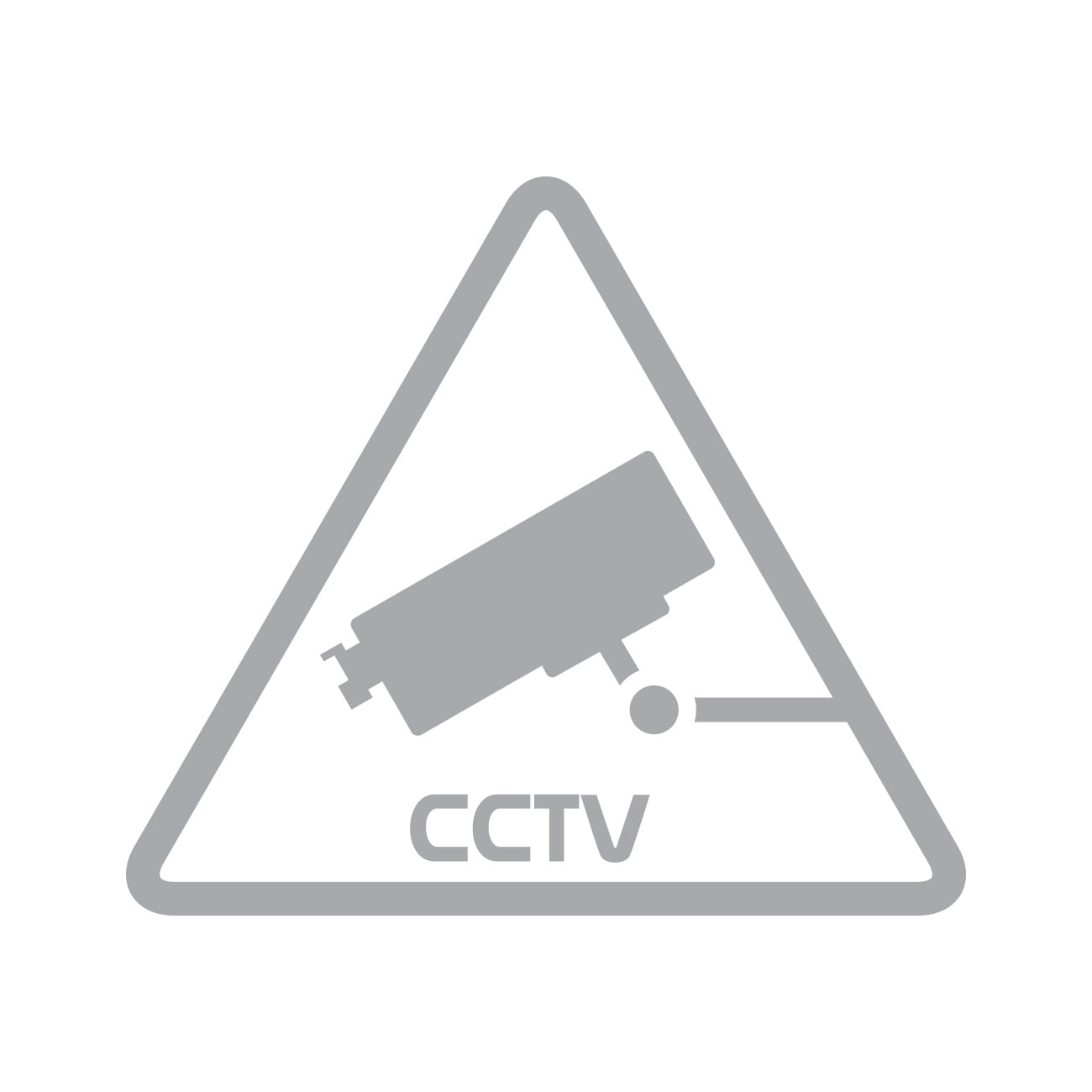 Video Surveillance CCTV Sticker Decal Die Cut - Self Adhesive Vinyl ...