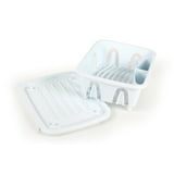 Mini Dish Drainer & Tray, White (Eng/Fr) - Walmart.com