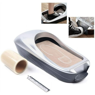 Miumaeov Indoor Automatic Shoe Covers Dispenser, Disposable Plastic ...