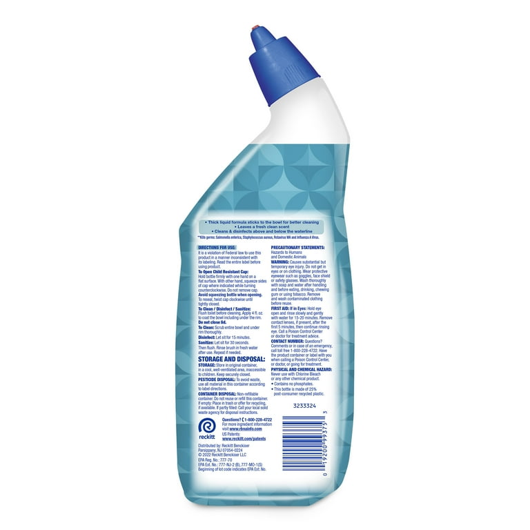 Lysol Bathroom Cleaner Msds Lysol Power Toilet Bowl Cleaner Value Pack