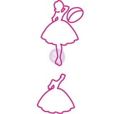 Julie Nutting Metal Die-Coordinates W/Audrey Stamp 11119 - Walmart.com