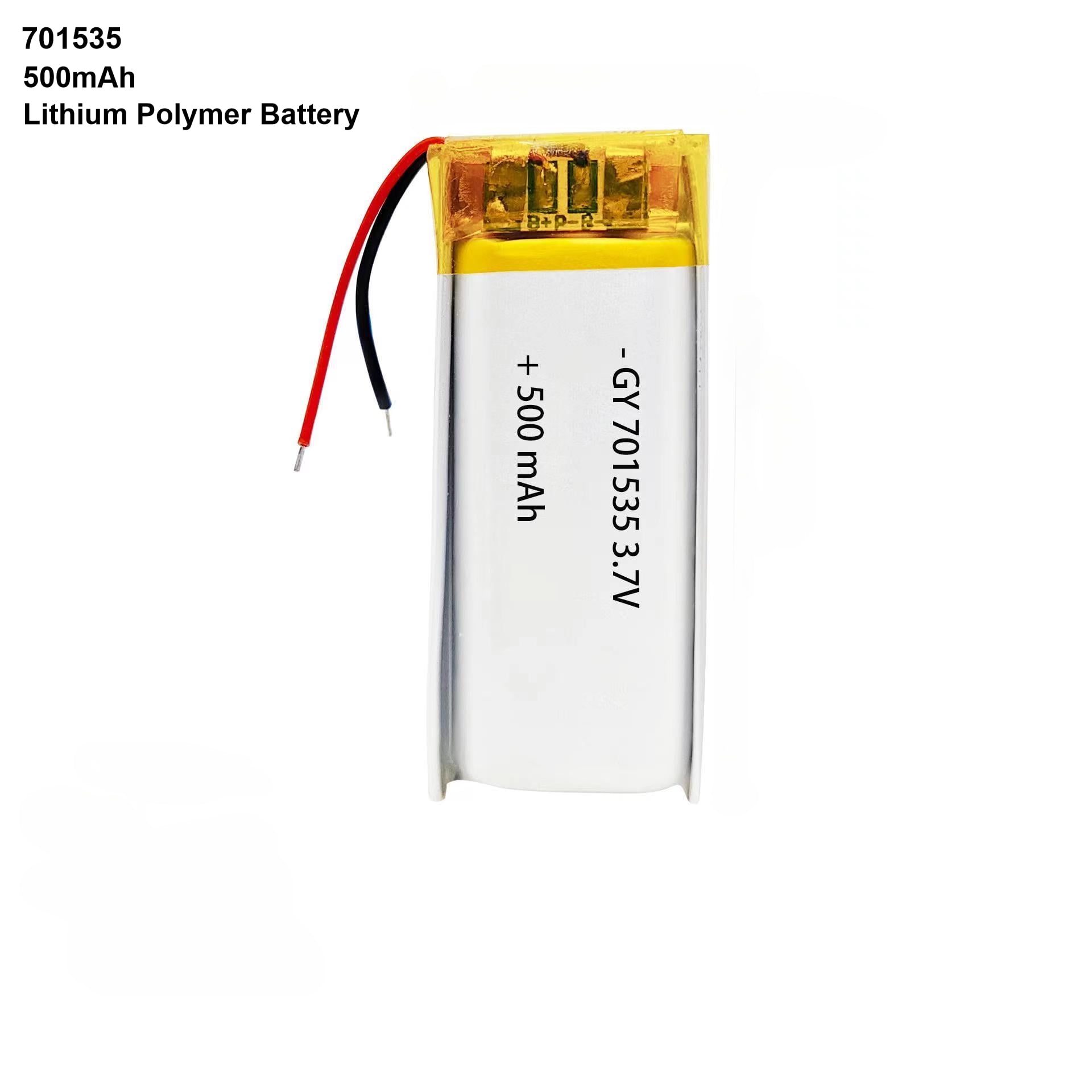 Click here for 3.7v 500mah Li-Ion Battery 701535 Lithium Polymer... prices