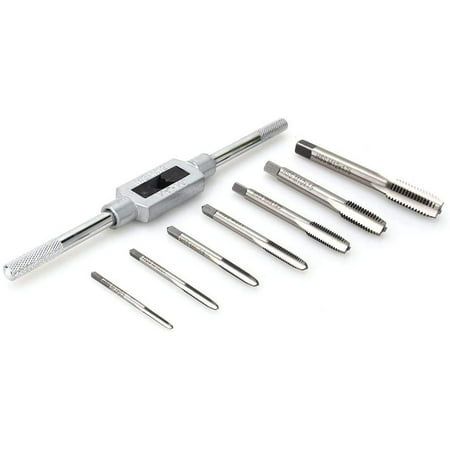 M3-M12 1/16"-1/2" Tap Handle Reamer Wrench Set Taps & 8pcs Twist Hand ...