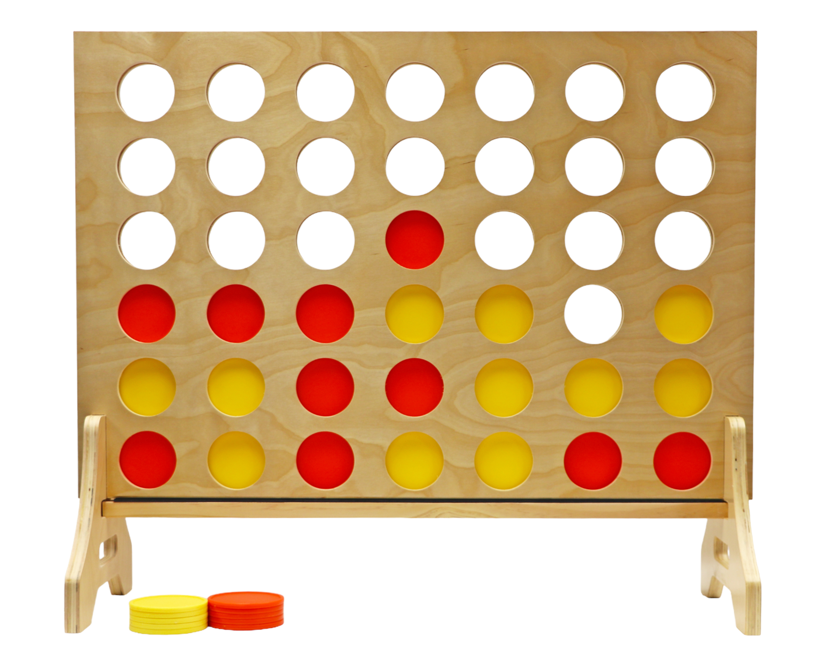 Tailgating Pros Premium Giant Four in a Row with Carrying Case - Jumbo ...