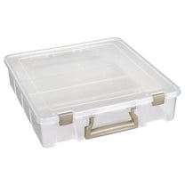 ArtBin 12x12 Inch Storage Box with Handle: Large Clear Craft Project ...
