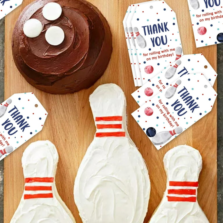Bowling Favor Tags Thank You Tags Birthday Party Favors