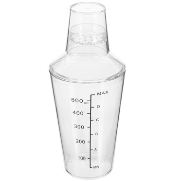 Worallymy Cocktail Mix Cup 550ml Stainless Steel Cocktail Shaker ...