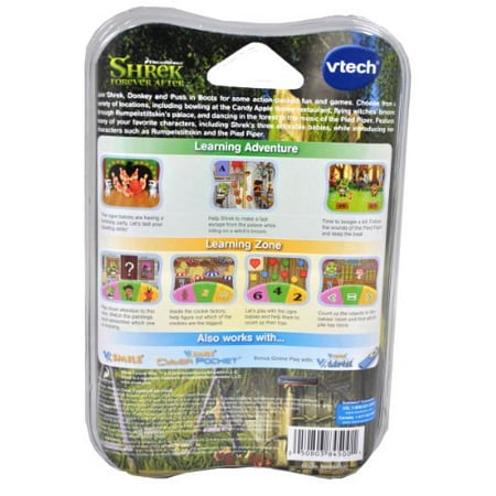 VTech V.Smile V.Motion Active Learning Games System Shrek Series ...
