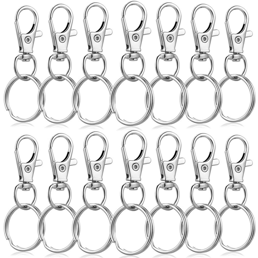 Click here for Hlonk 60 Sets Keychain Swivel Clips Key Chain Snap... prices