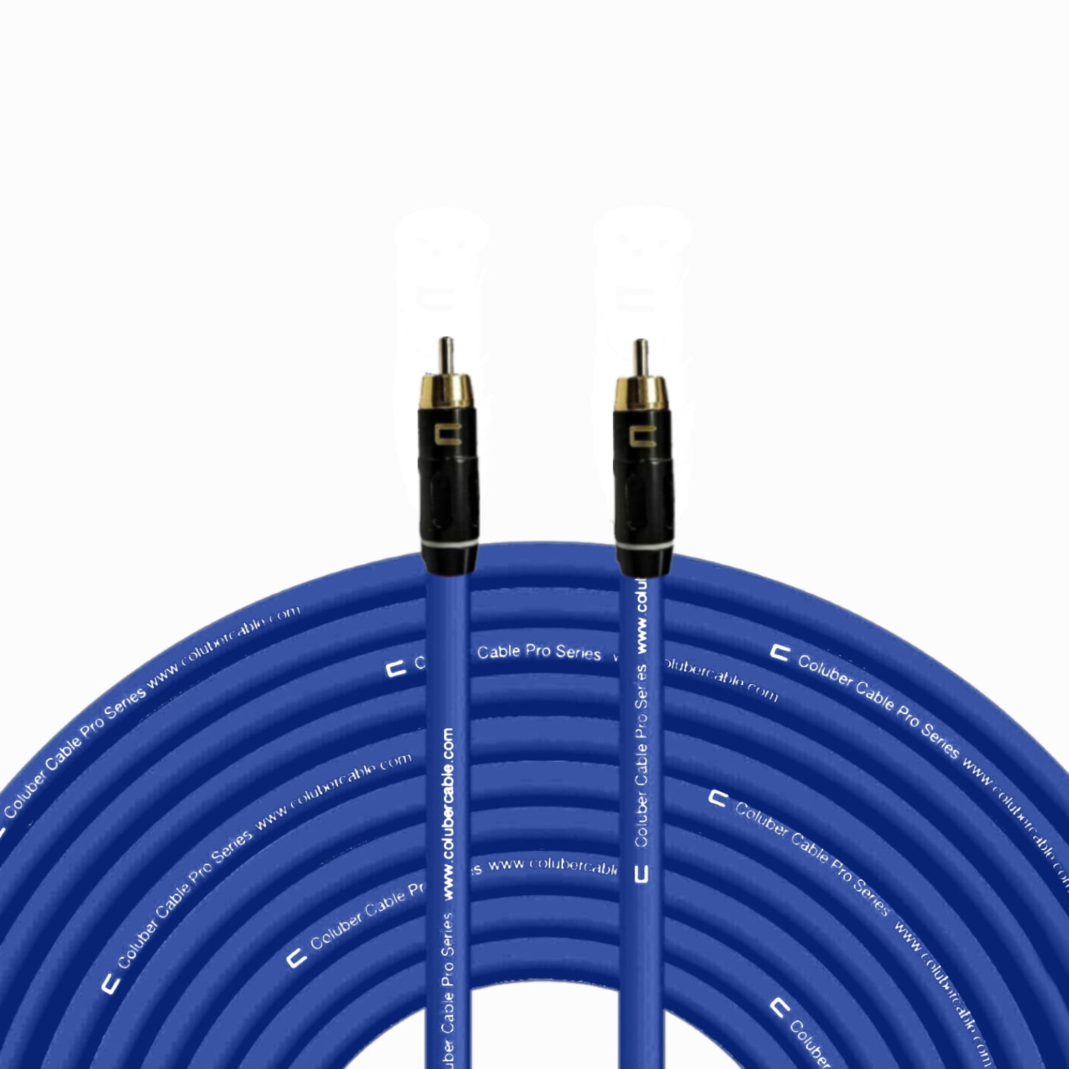 Coluber Cable RCA Male to RCA Male Pro Audio Interface or Music Mixer ...