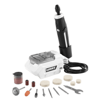 HART 20-Volt Cordless Rotary Tool with 33 Accessories (Battery Not ...