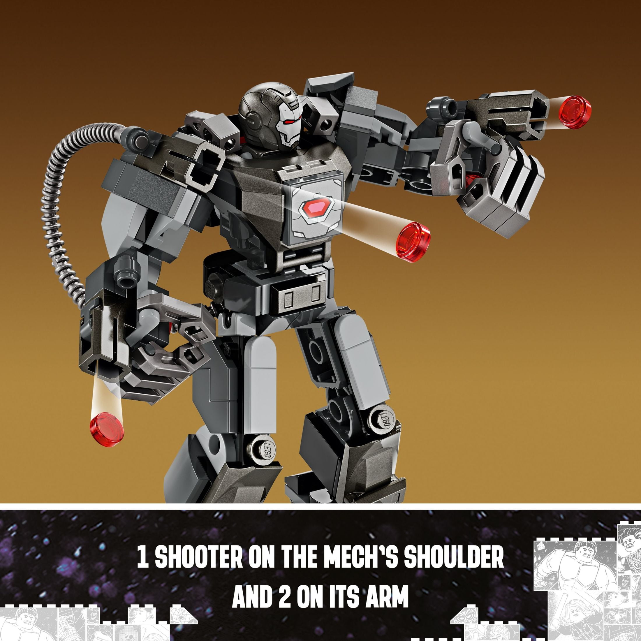 Lego Marvel War Machine