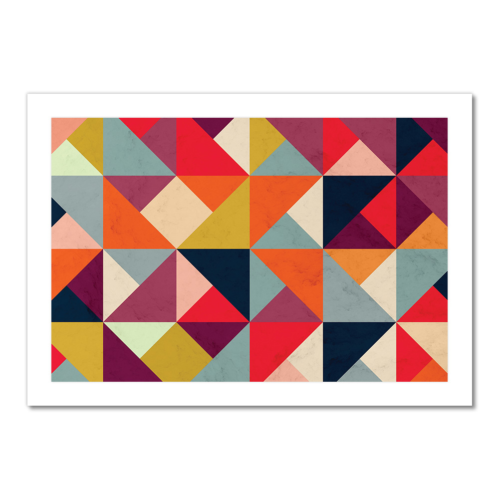 Bright And Happy Rectangle frame 12" X 18" Artwork - Walmart.com