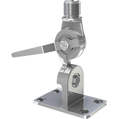 Shakespeare 4187-BX Ratchet mount, stainless steel w/handle - Walmart.com