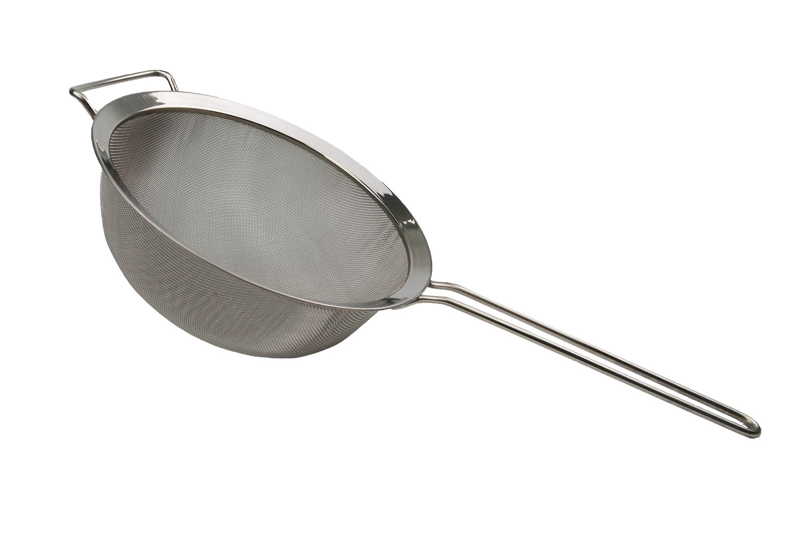 SAMMART Stainless Steel Mesh Strainer / Colander with Handle - Round ...